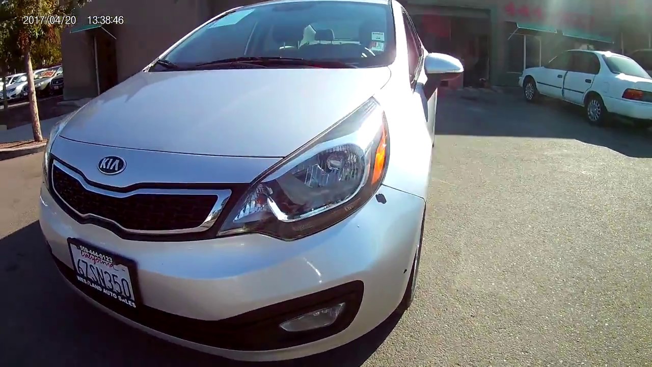 2013 Kia Rio EX Walkaround - YouTube