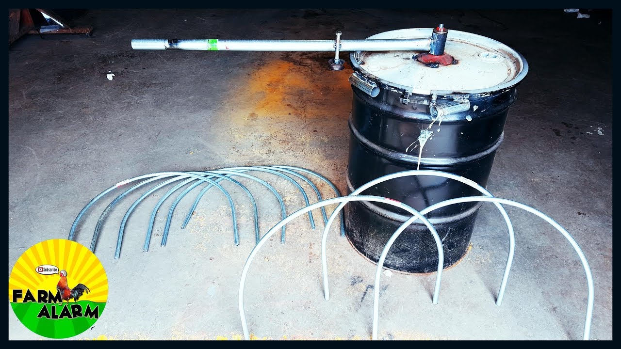 Homemade TUBING BENDER - YouTube