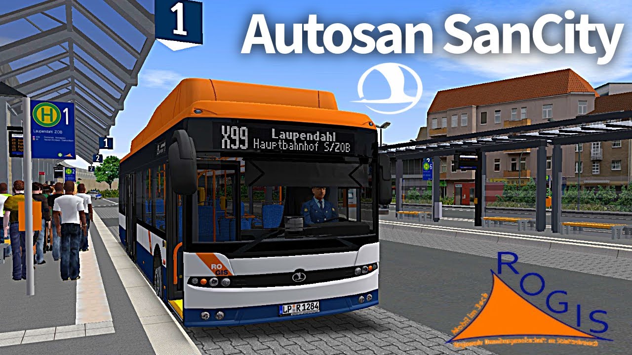 OMSI 2: AUTOSAN SANCITY von SOBOL im Städtedreieck! #255 | PxlKiing - YouTube