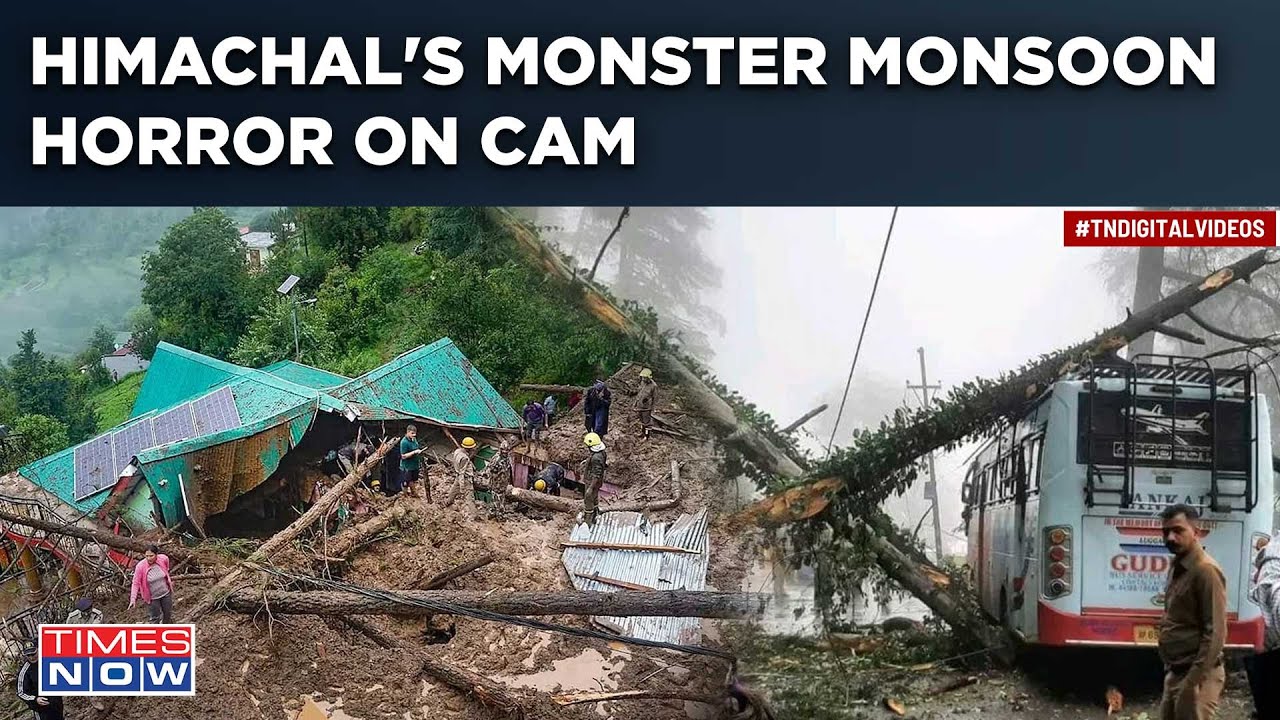 Massive Kullu Landslide, Flash Floods: Himachal Monster Monsoon Horror ...