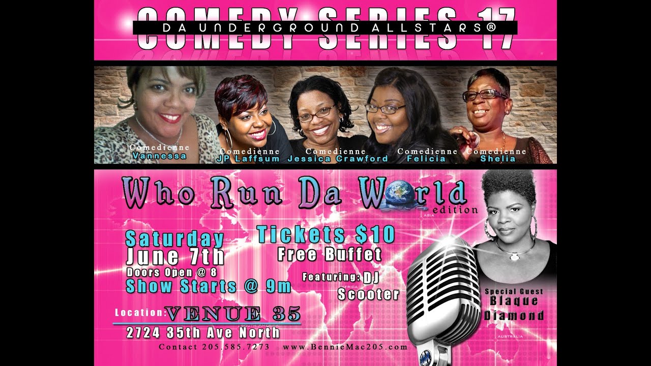 Who Run The World All Female Comedy Show - YouTube