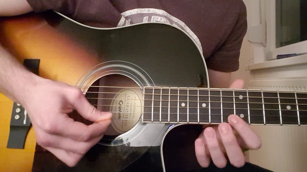 AVENGED SEVENFOLD / DANGER LINE SOLO ACOUSTIC - YouTube