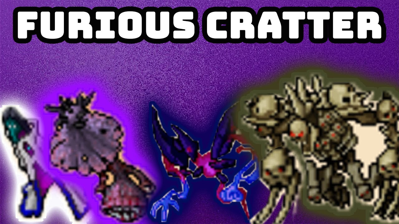 Tibia - Furious Cratter, Goshnair Cruelty, Zarganash, área nova do ...