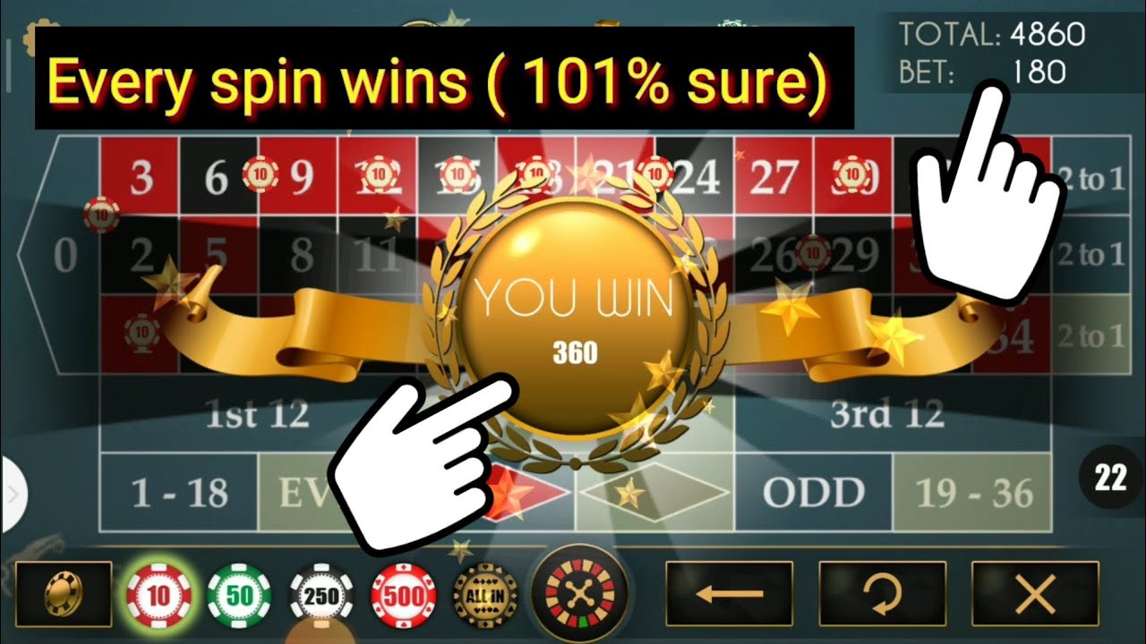 101% sure,every spin wins, follow this tricks, all spin winning chance ...