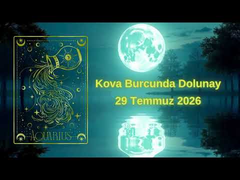 29 Temmuz 2026 Kova Burcunda Dolunay ve Genel Astrolojik Etkileri 🌕✨