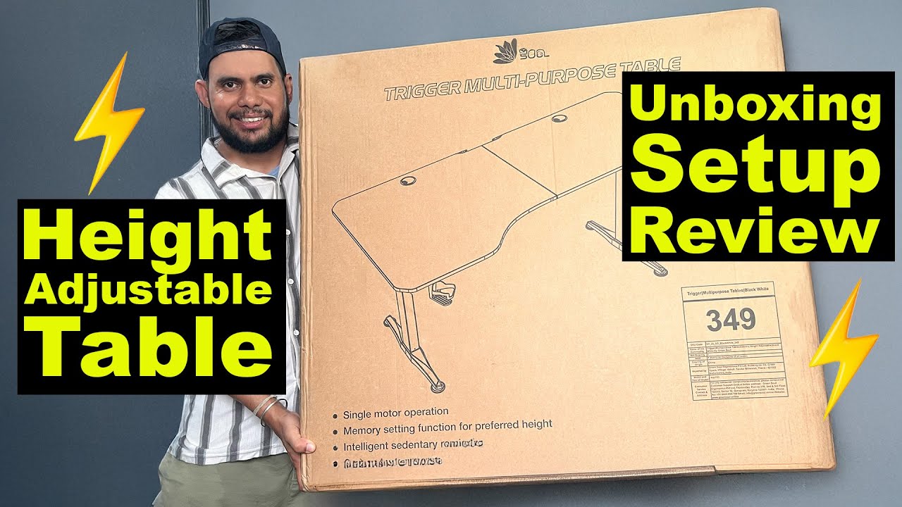Unboxing, Setup & Review of Green Soul Trigger Height Adjustable ...