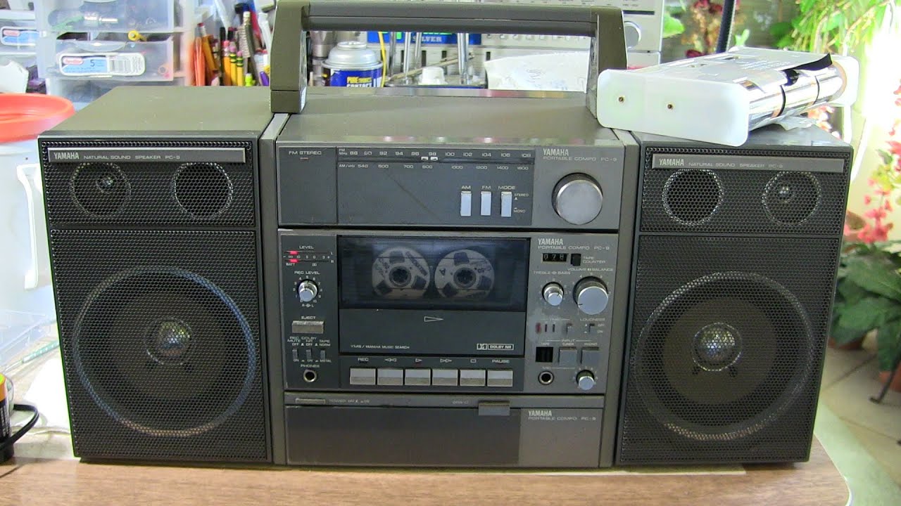 Yamaha PC-9 portable compo restored best I could aka Sanyo C7 for sale ...