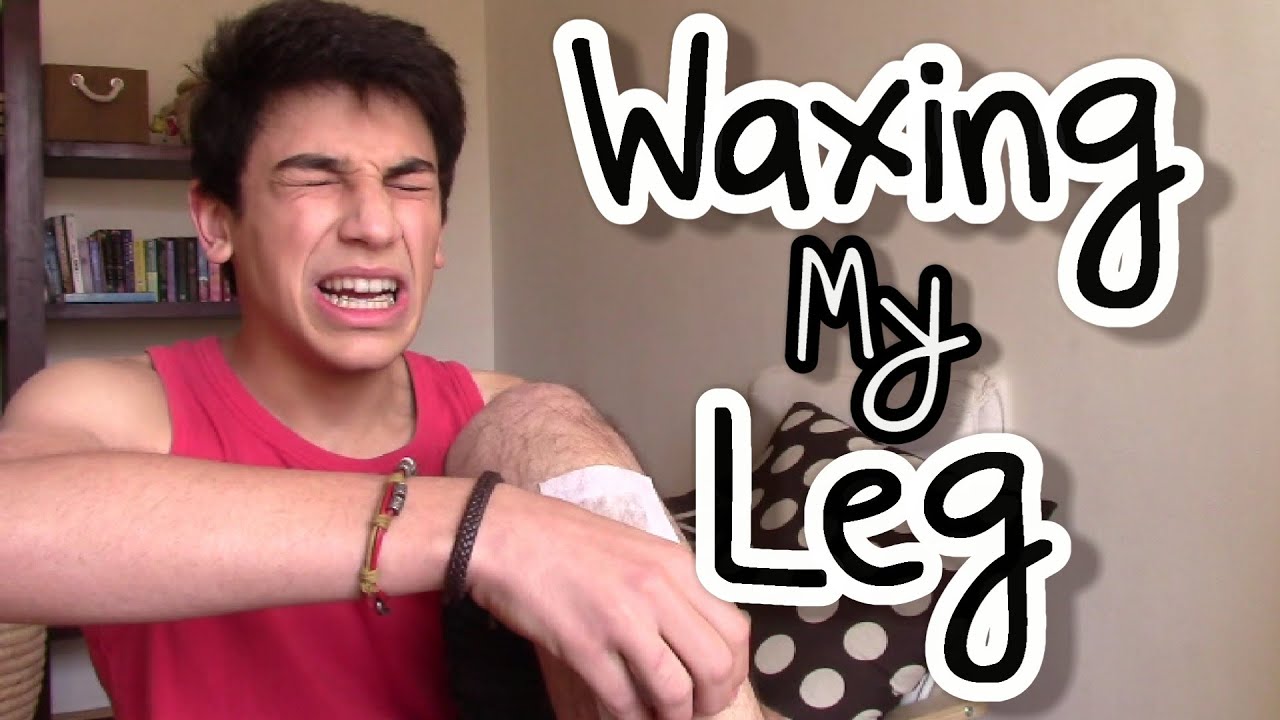 Waxing My Leg Challenge || Rebal D - YouTube