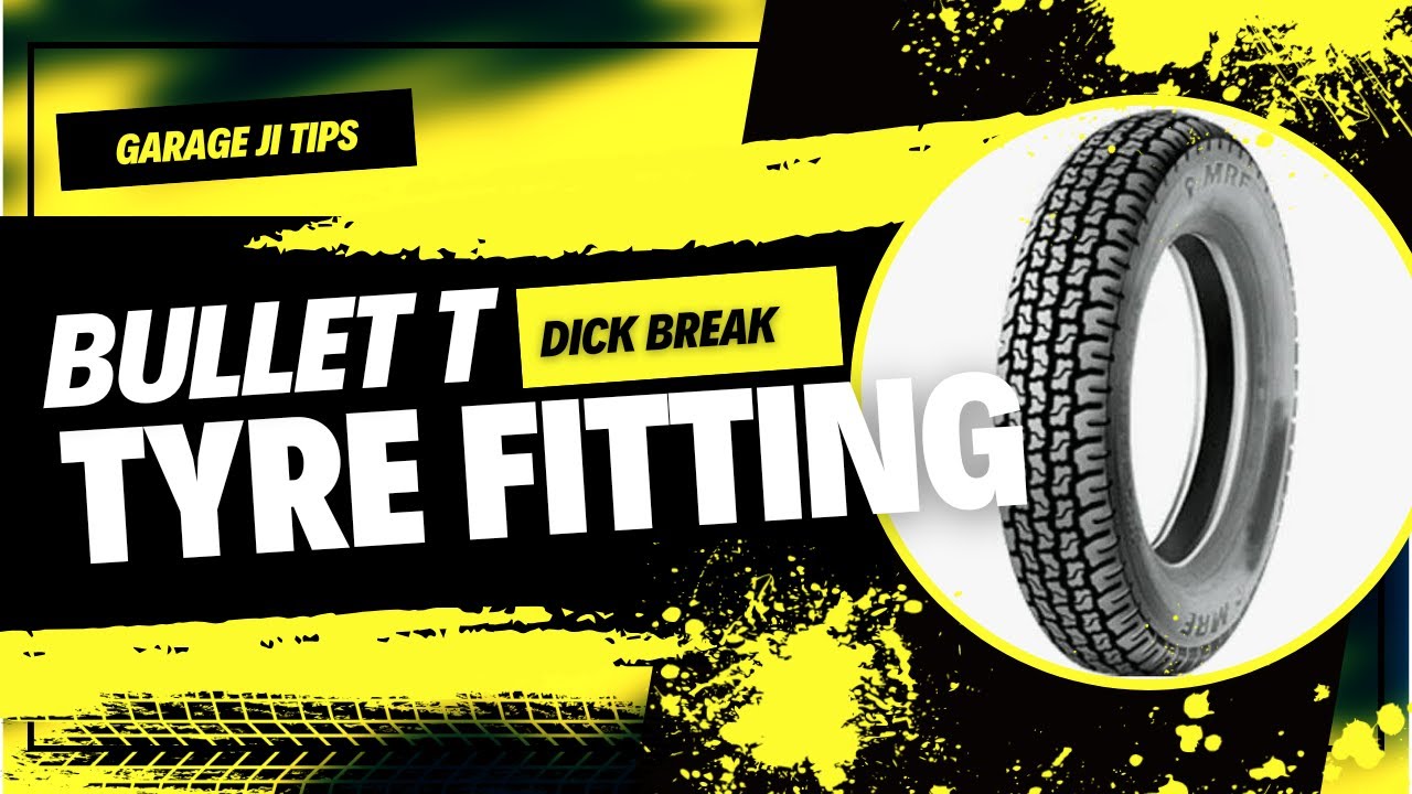 How To Remove Bullet Back Tyre | Bullet Ka Back Tyre Kaise Khole | How ...