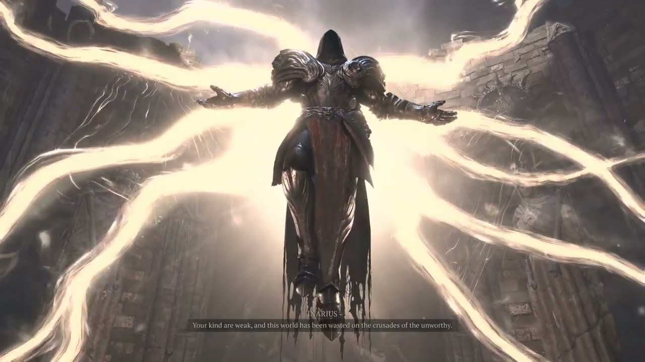 Diablo IV - Meeting The Angel Inarius - YouTube