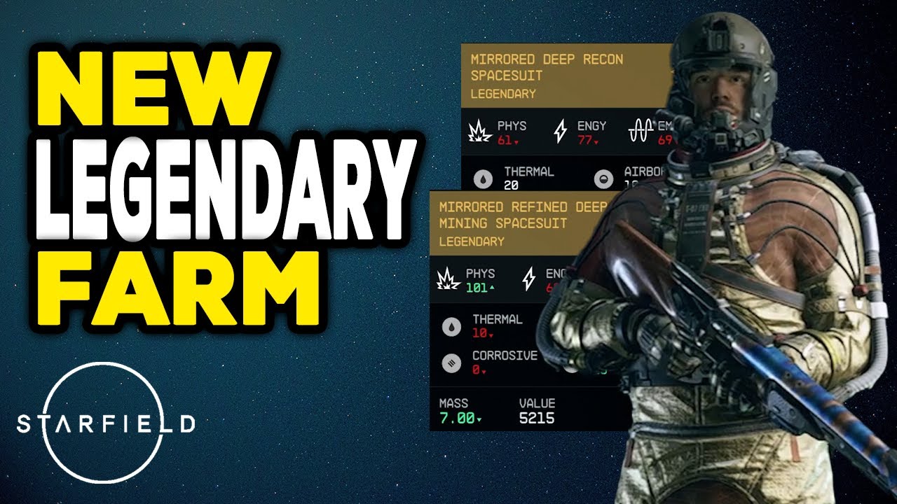 NEW Starfield LEGENDARY Farm for Gear and Weapons Easy and Fast - 10 ...