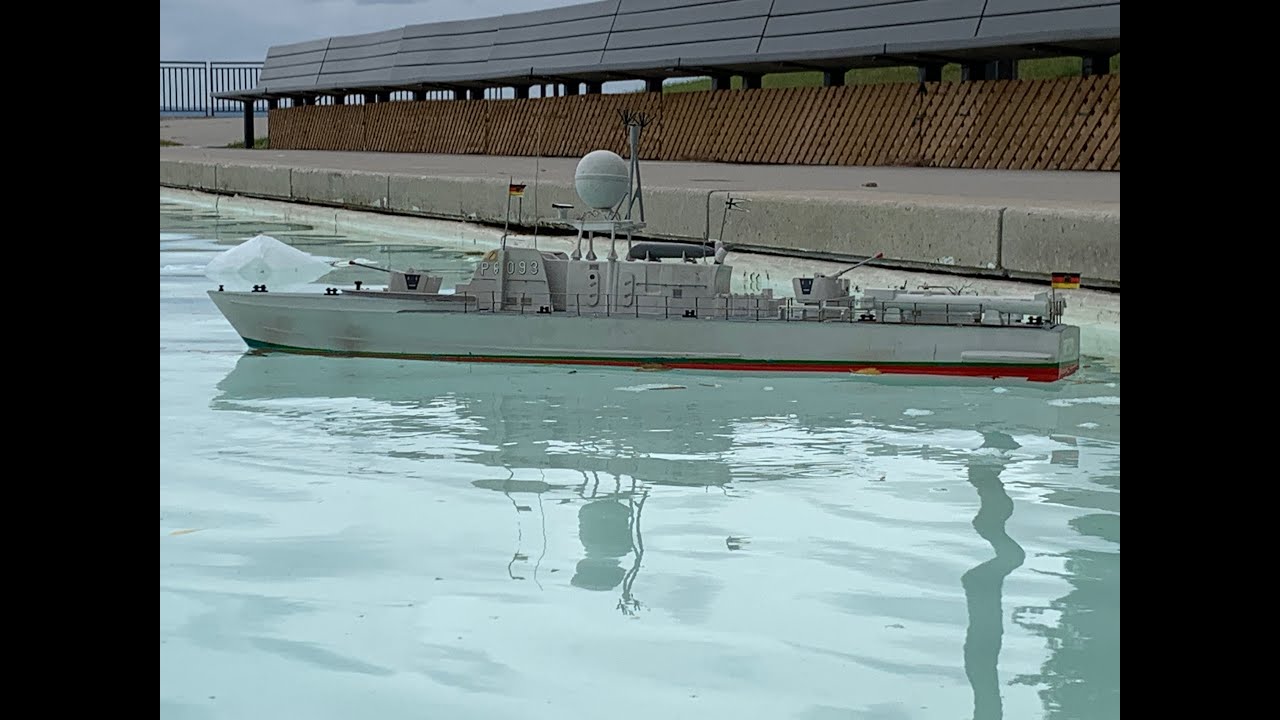 RC German Patrol boat Wiesel P6093 - YouTube