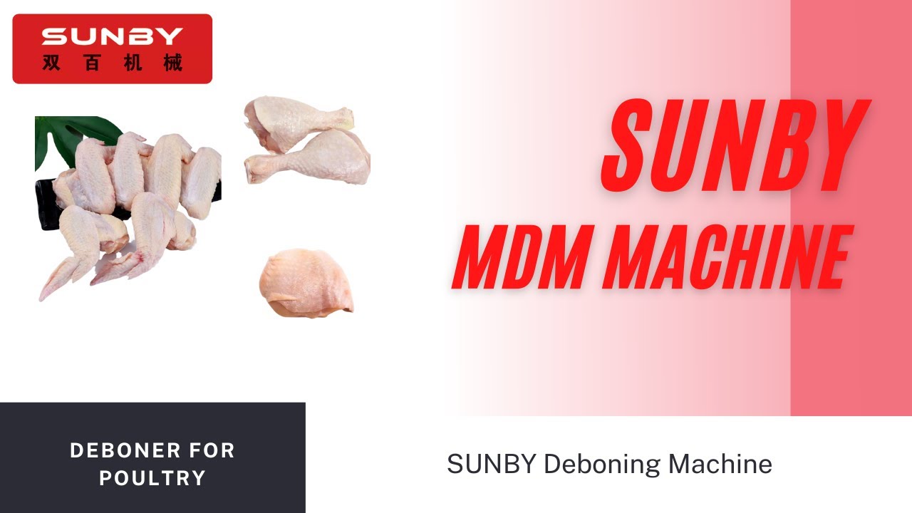 SUNBY Deboners /MDM machines/Deboning machines/Separator for poultry ...