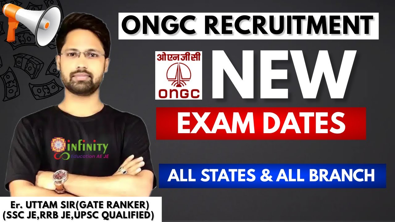 ONGC Exam Date 2022 | ONGC exam date out | ongc exam official update ...