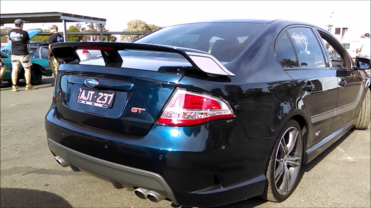 Falcon GT Club of Geelong @ Heathcote Park Raceway Drags Ford - YouTube
