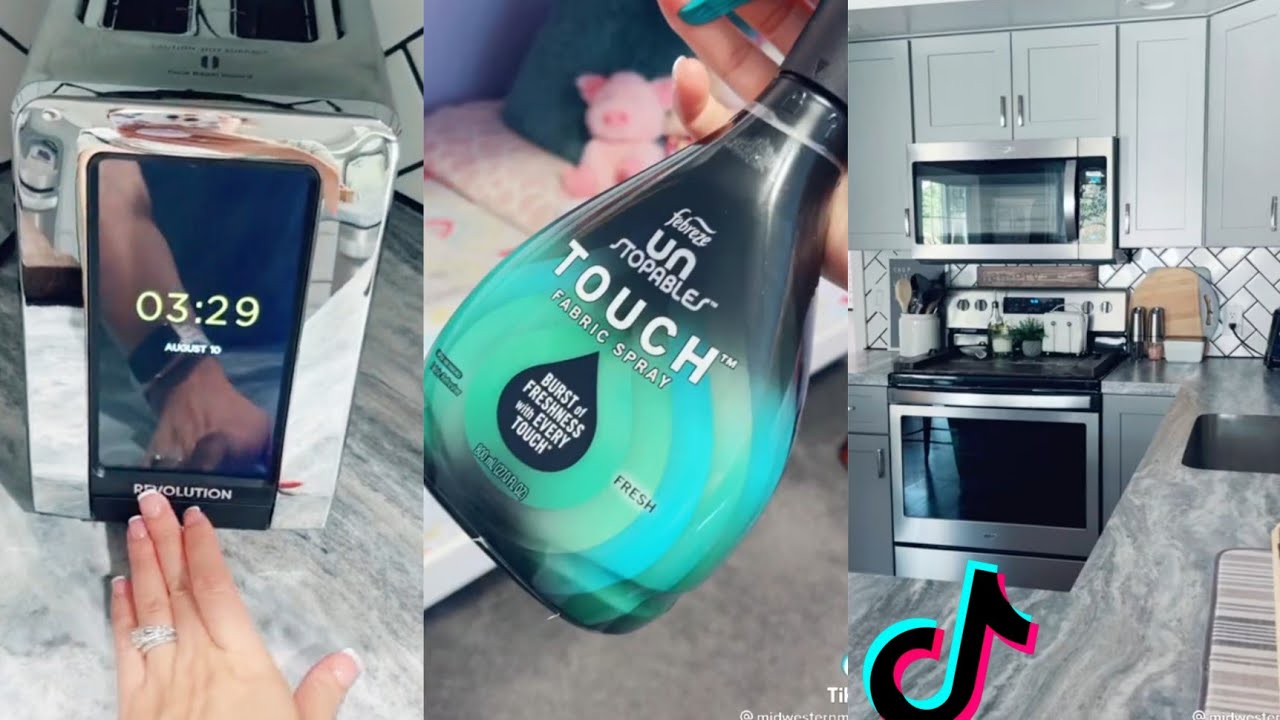 random cleaning and organizing ASMR tiktok compilation - YouTube