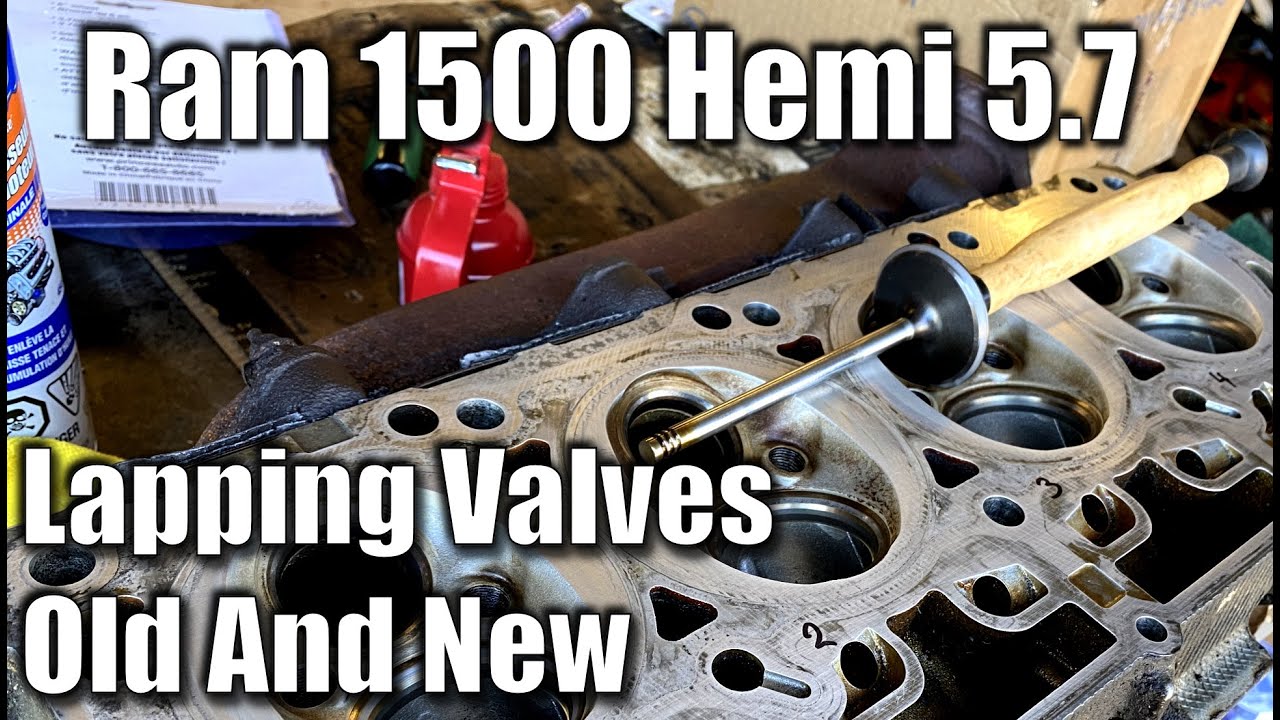 Dodge Ram Hemi 5.7 Engine Repair - Valve Lapping / Grinding - YouTube