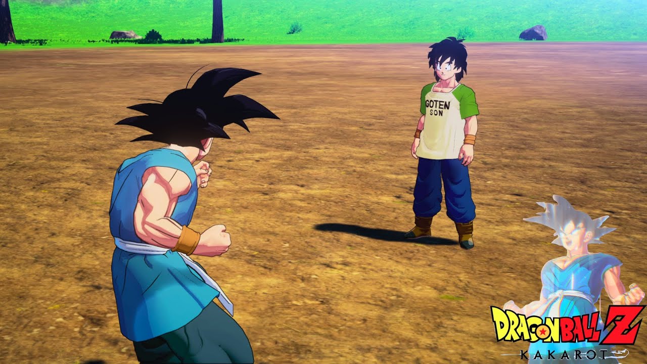 Dragon Ball Z Kakarot - Goku vs Goten Fight (4K 60FPS PS5) - YouTube