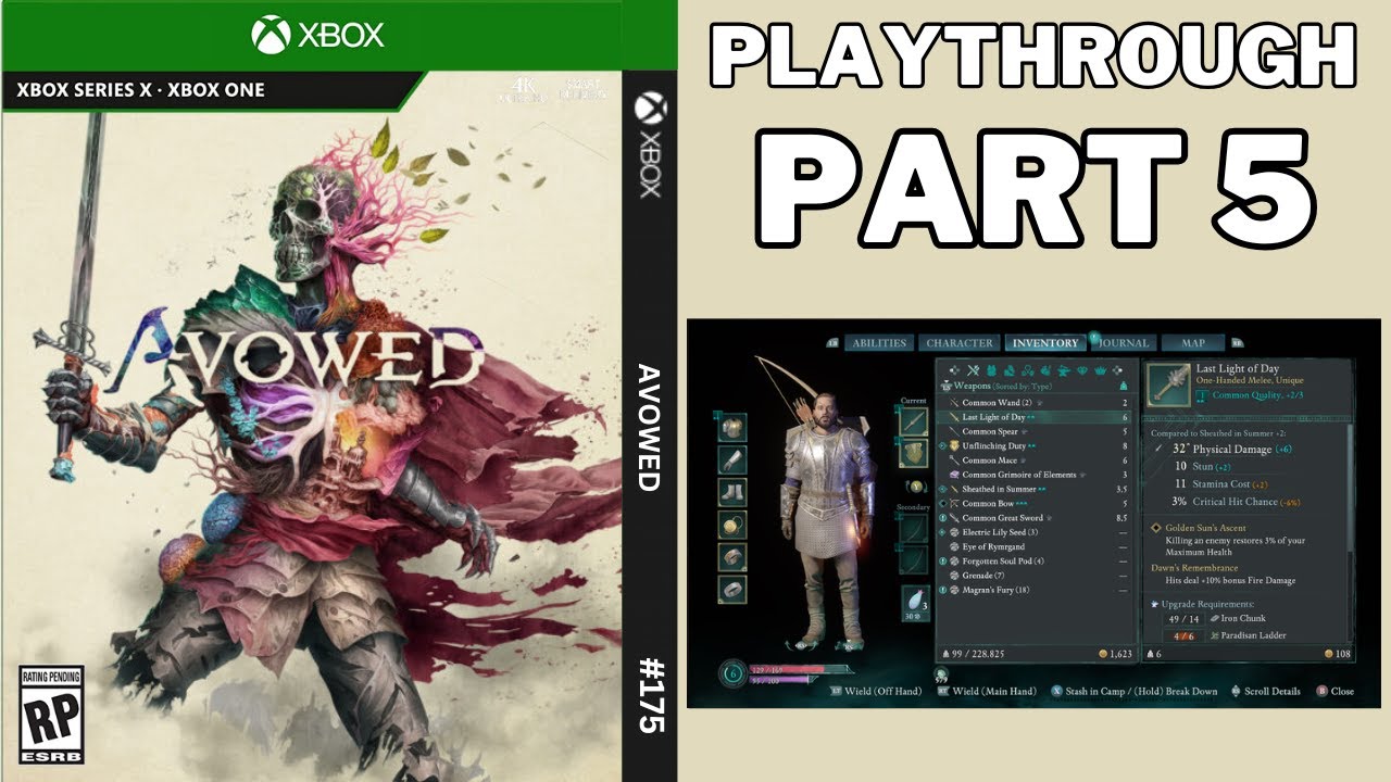 AVOWED | PLAYTHROUGH PART 5 | PATH OF THE DAMNED DIFFICULTY - YouTube
