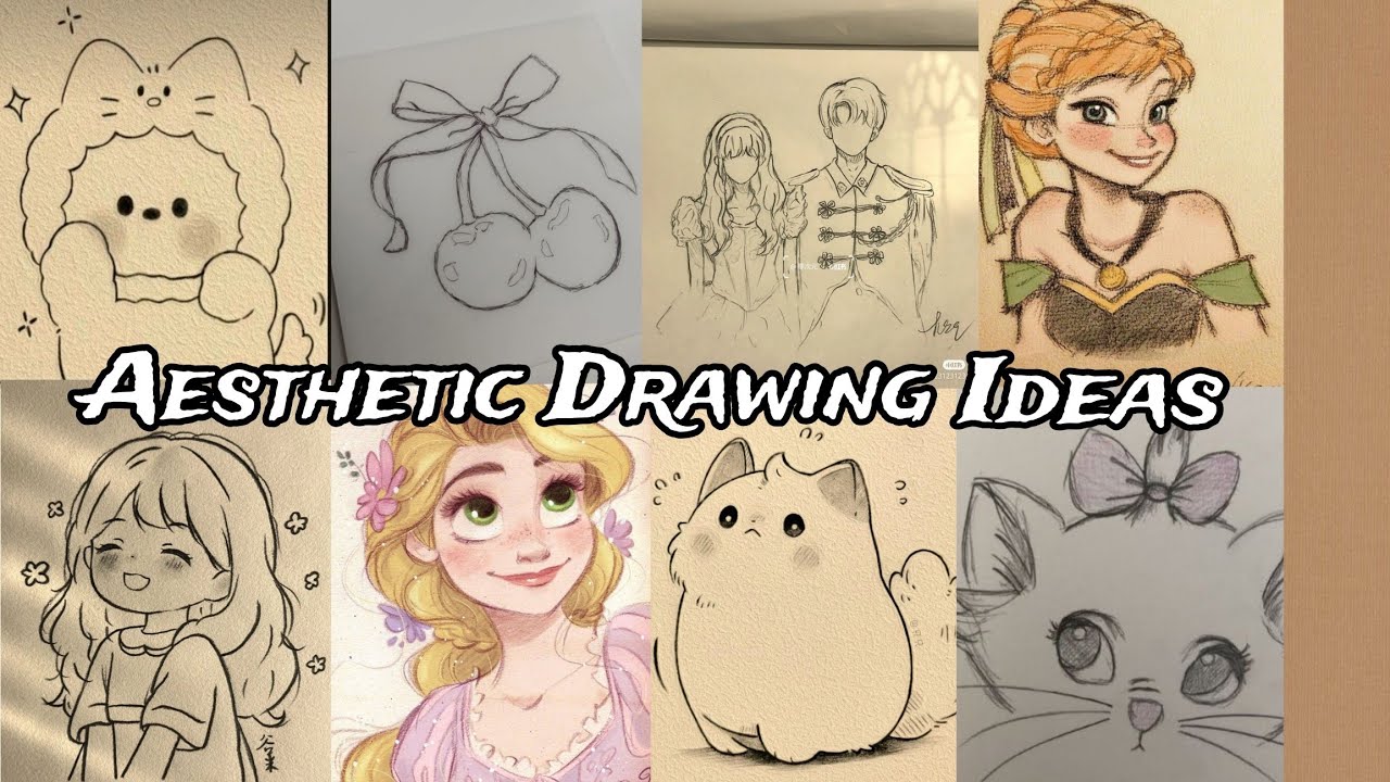 Aesthetic Drawing Ideas | Simple Drawing Ideas | Easy Drawing Ideas ...
