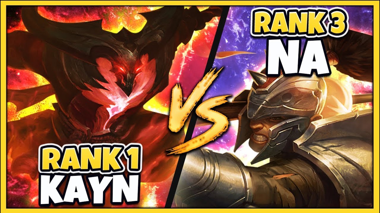 #1 KAYN WORLD DESTROYS THE RANK 3 NA JUNGLER SHERNFIRE (INTENSE) - League of Legends - YouTube