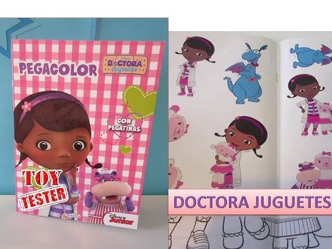 Toy Tester: Doctora Juguetes Pega y Colorea en su libro de actividades ...
