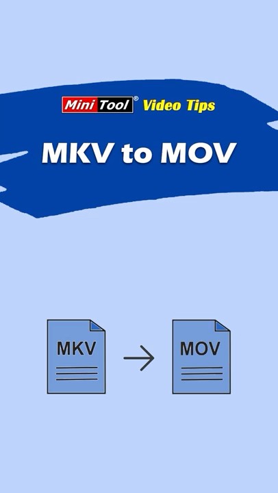 Convert MKV to MOV with an Easy Way #mkv #mov - YouTube