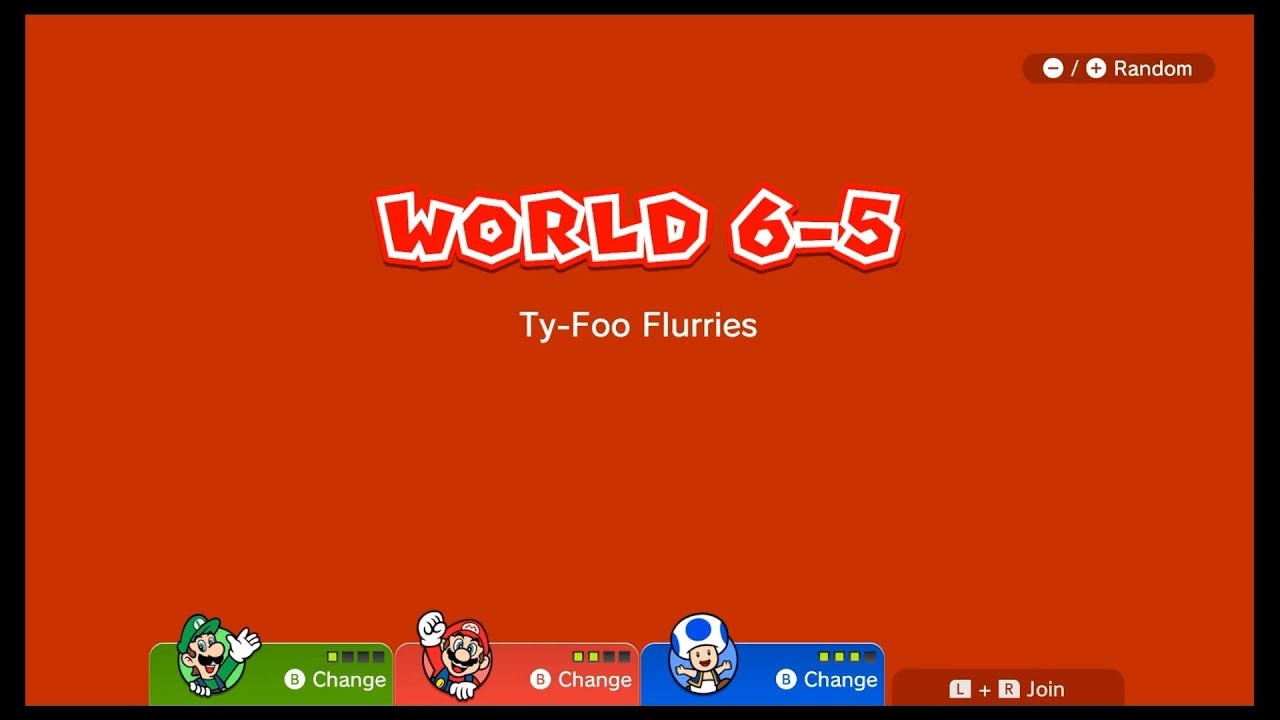 Super Mario 3D World 6-5 Ty-Foo Flurries - YouTube