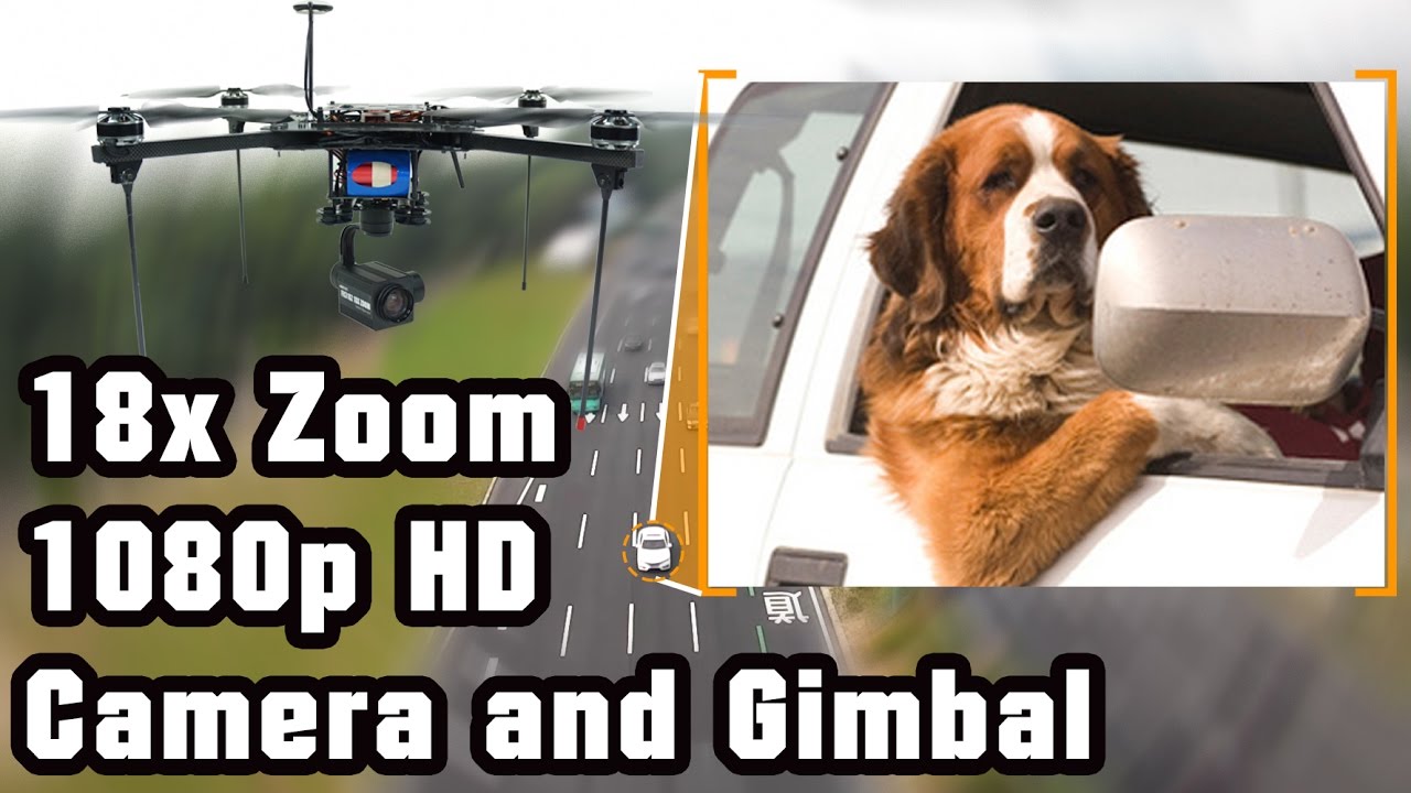 Amazing 18x Zoom 1080P HD camera on-board footage (security ...