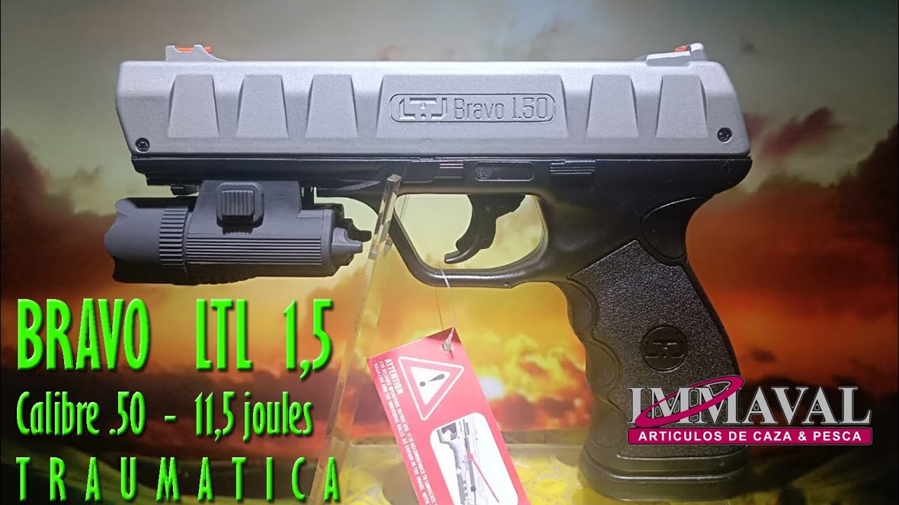 "BRAVO" Bravo LTL 1,5. La nueva Traumática con Corredera Metálica de KIMAR - Vanguardia es ...
