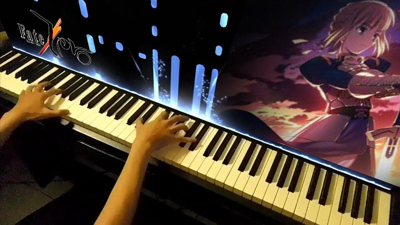 Sora Wa Takaku Kaze Wa Utau - (Luna Haruna) Piano cover - YouTube