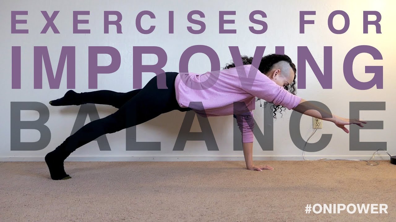 Exercises for Improving Balance - YouTube