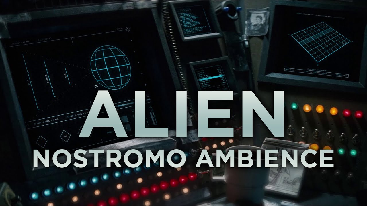 Alien Nostromo Spaceship Ambience - YouTube