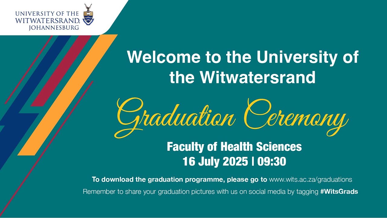 Graduation Ceremony 25 - Faculty of Health Sciences - YouTube