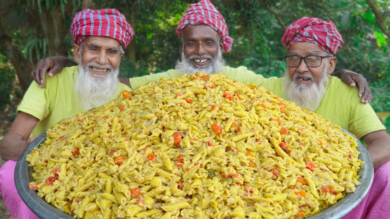 White Sauce Pasta - Village Grandpas Cook & Serve Special Pasta to ...