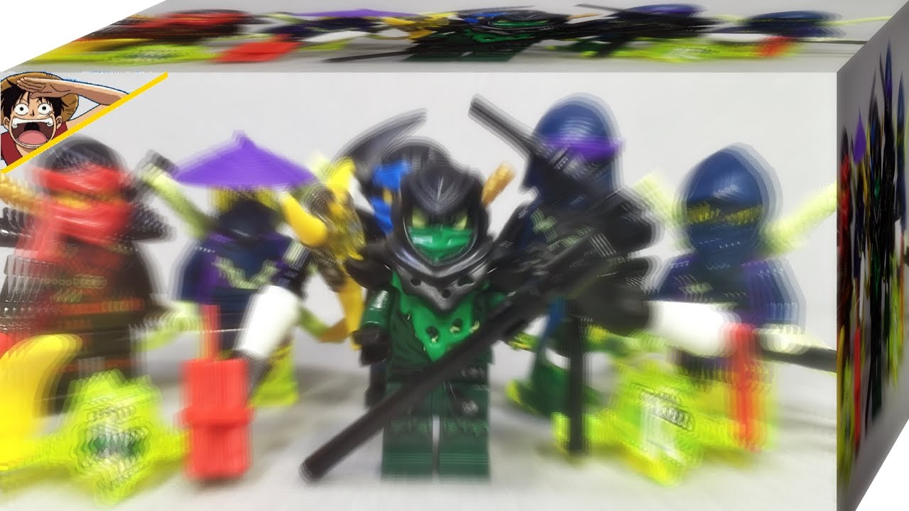 레고 닌자고 이블 그린 닌자,레이스,유령 전사 카울러,요카이,카이,제이 70736 미니피규어 리뷰 Lego Ninjago ...