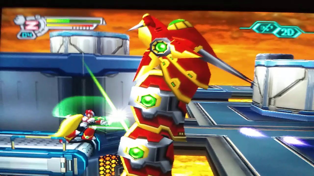 Megaman X 7 en español part 6 Flame hyenard - YouTube