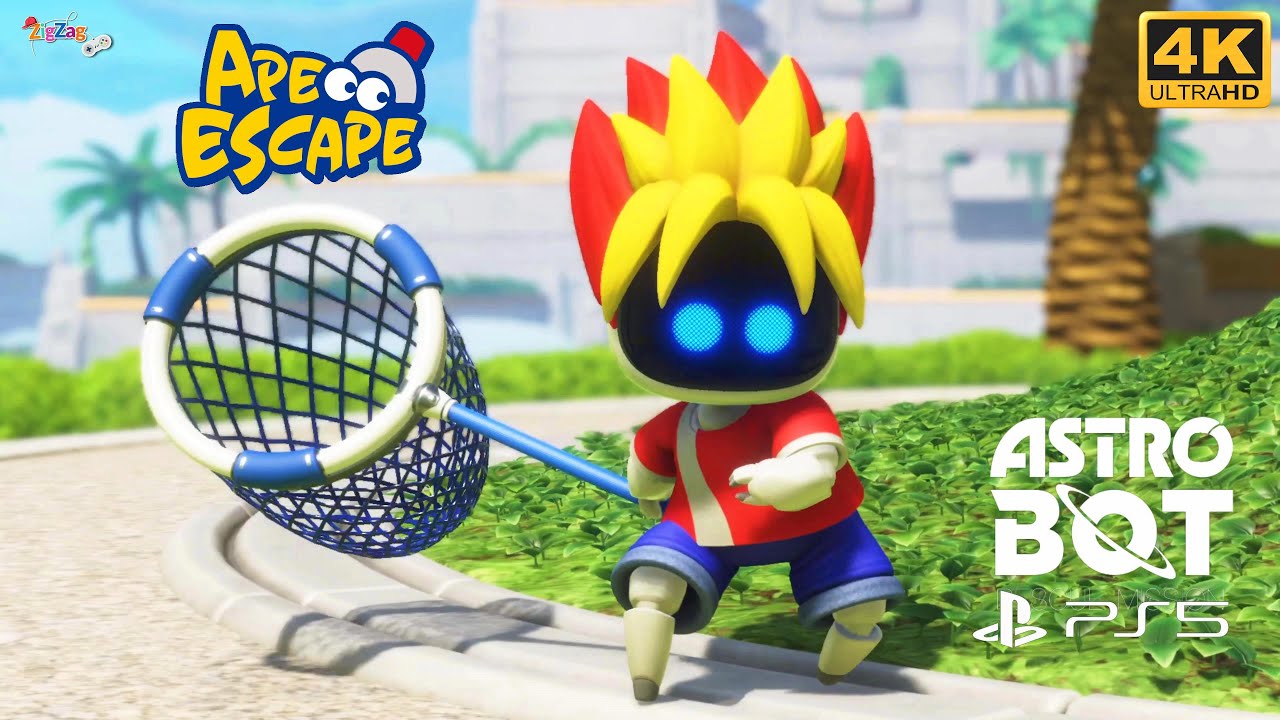 Transformação de Astro Bot em Jimmy Ape Escape | Astro Bot 2024 | 4K ...