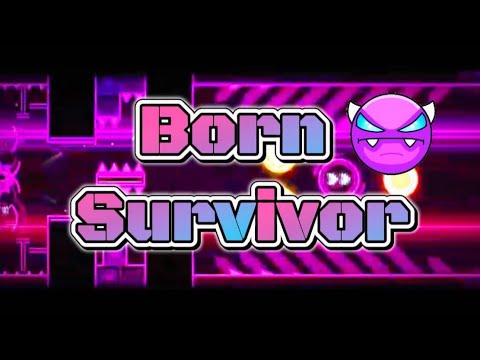 tôi đã đánh bại"born survivor" geometry dash(nay thumb hơi lạ mong ...
