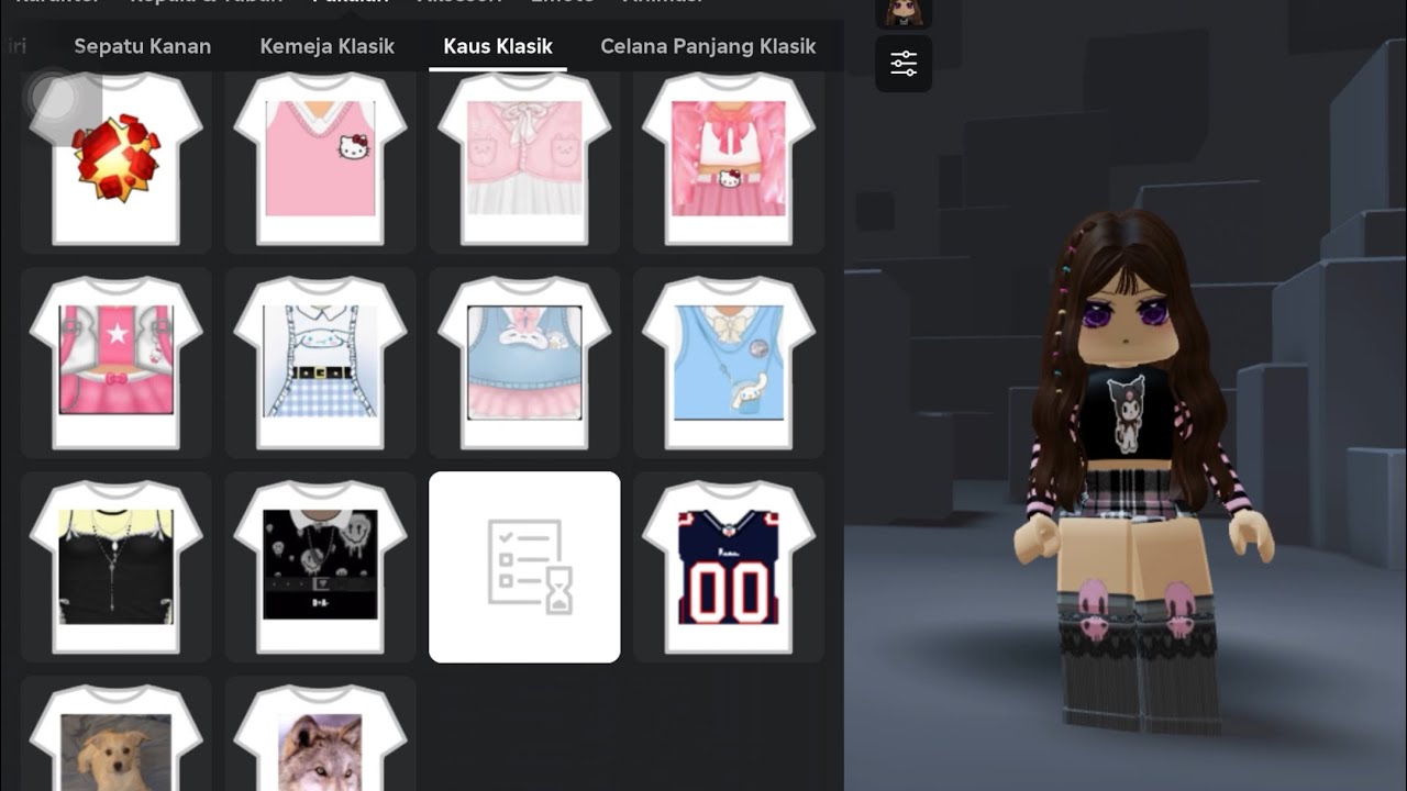 Tutorial bikin T-Shirt klasik di roblox - YouTube