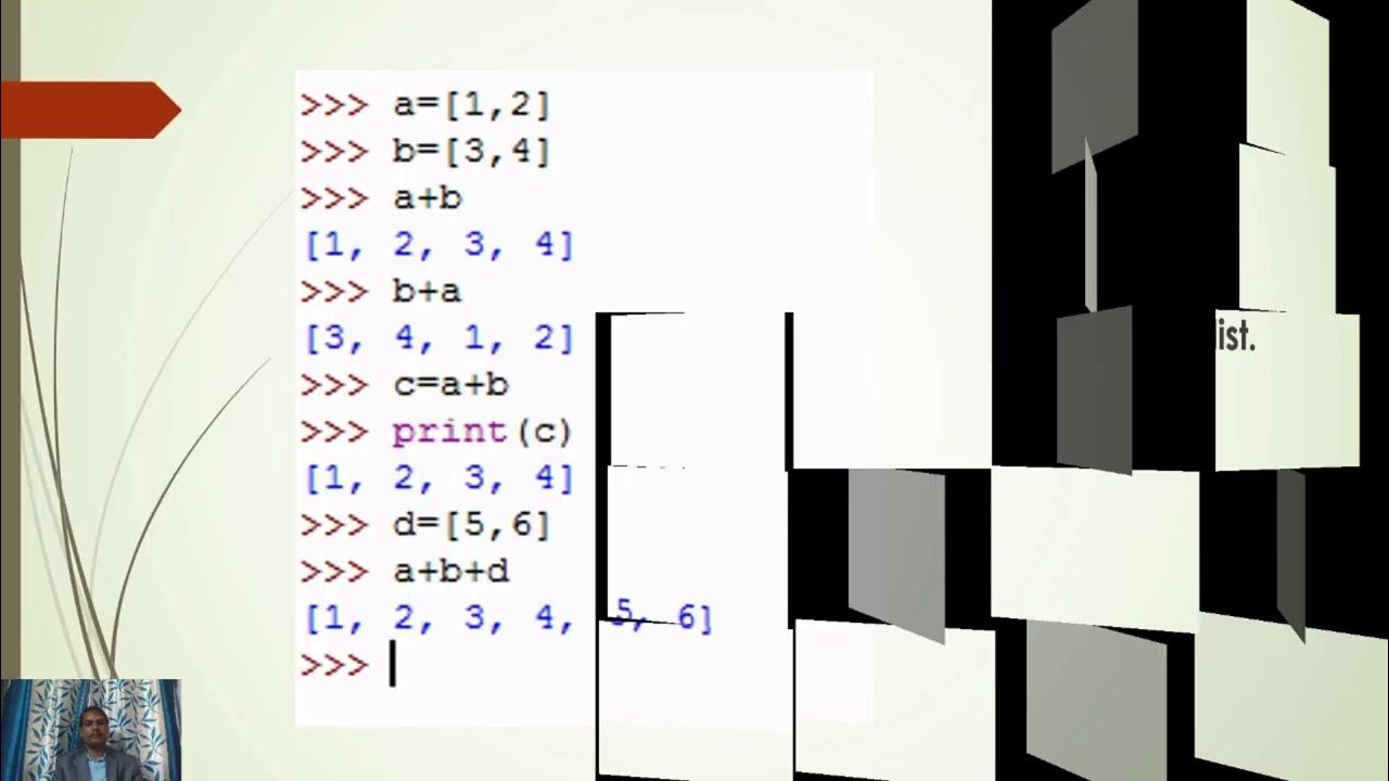 Concatenation and replication operators in list - YouTube