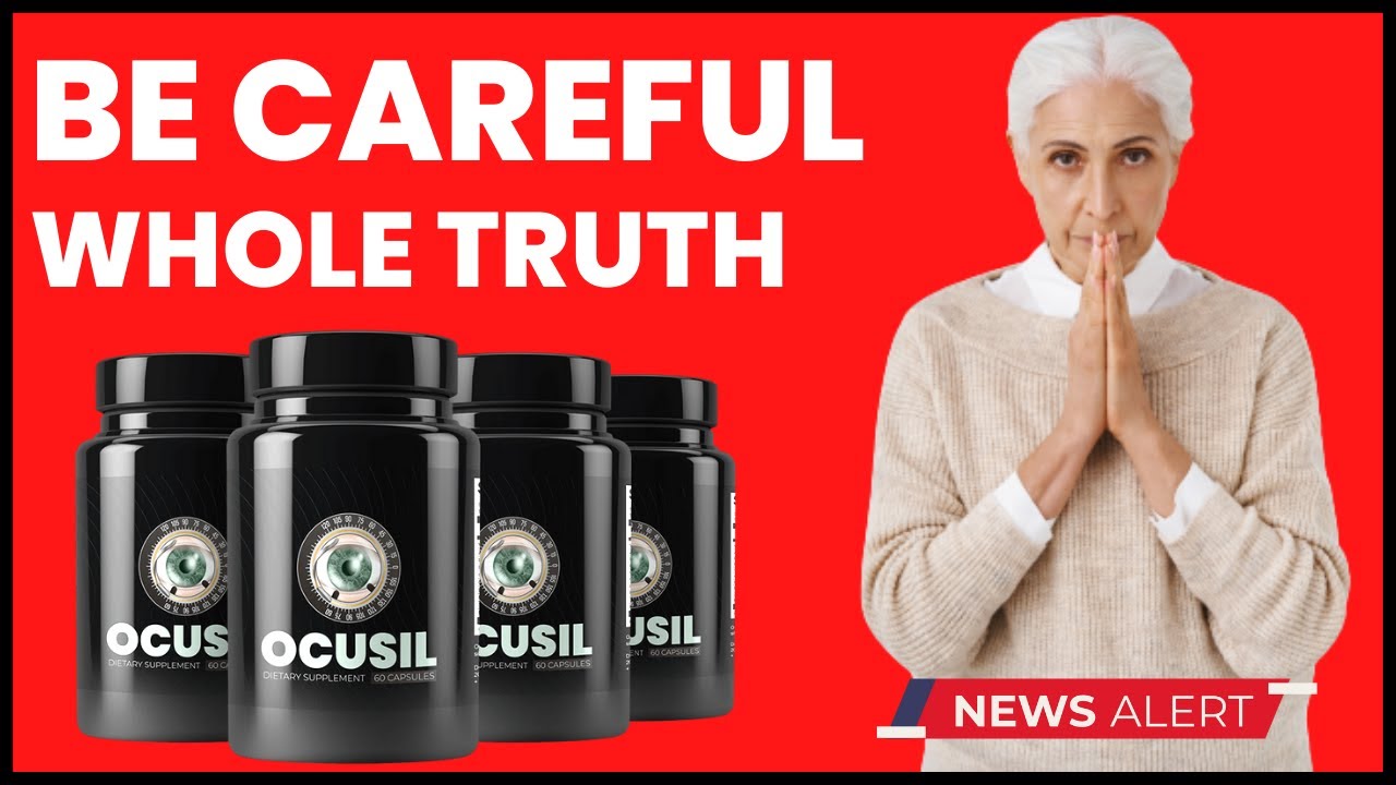 Ocusil Review 2022 | Ocusil Benefits | Ocusil Does Work? Ocusil ALERT ⚠ ...