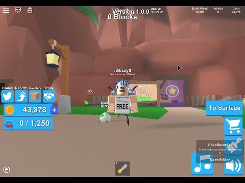 3 NEW CODES [PETS!] Mining Simulator - YouTube
