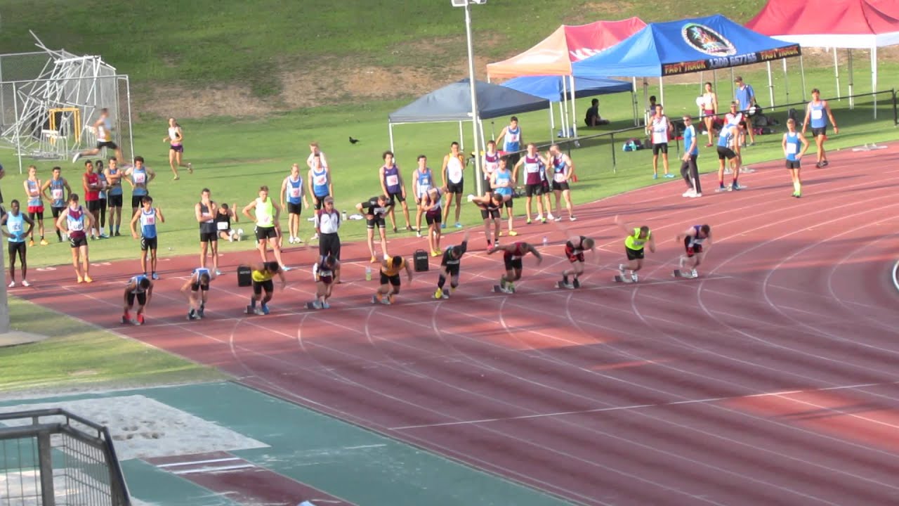 100M Andrew James McCabe 10.75 Glynis Nunn Shield 2015 - YouTube