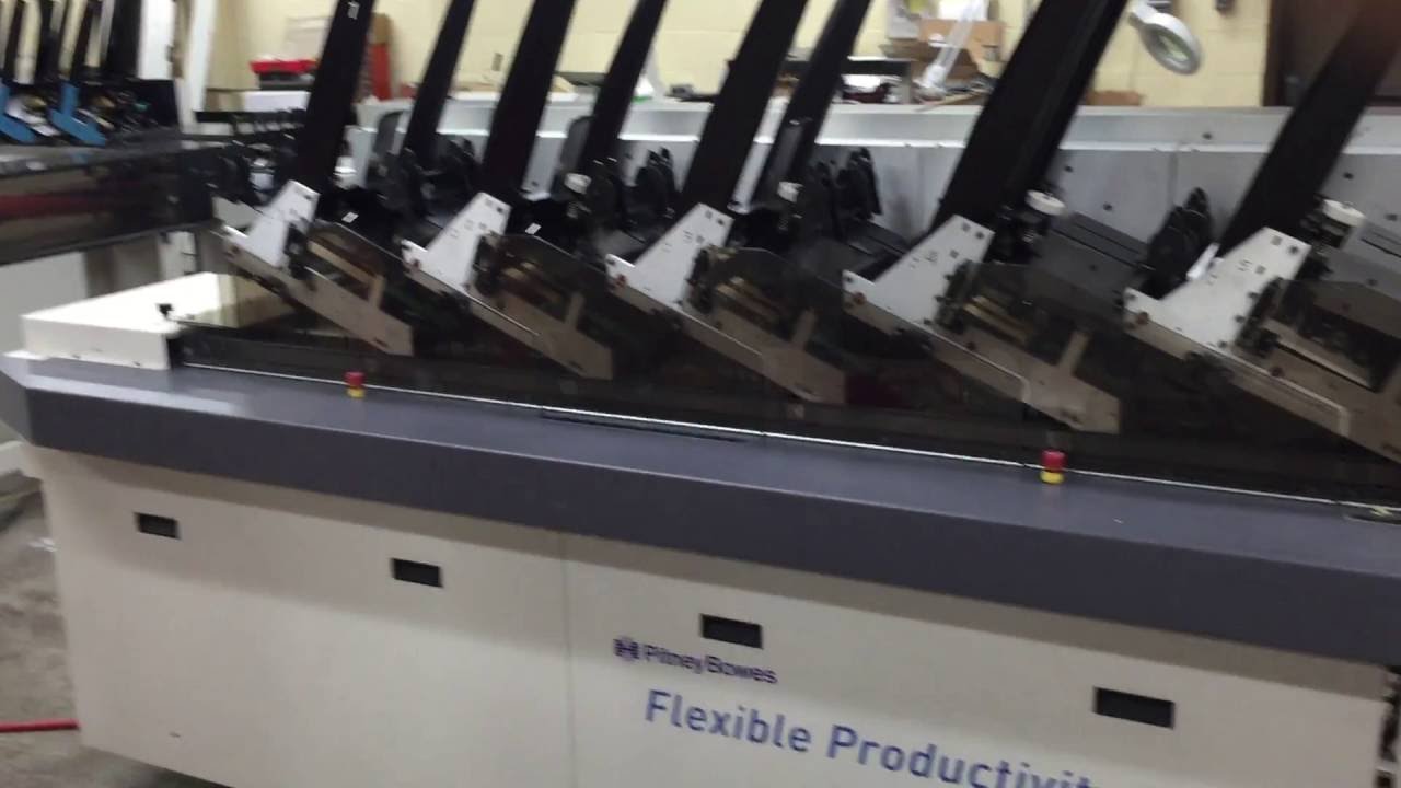 2006 Flowmaster FPS 12F Inserter Servo Feeder Similar to the RS - YouTube