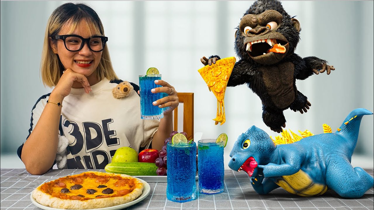 The Best Homemade Pizza You'll Ever Eat With King Kong & Godzilla ...