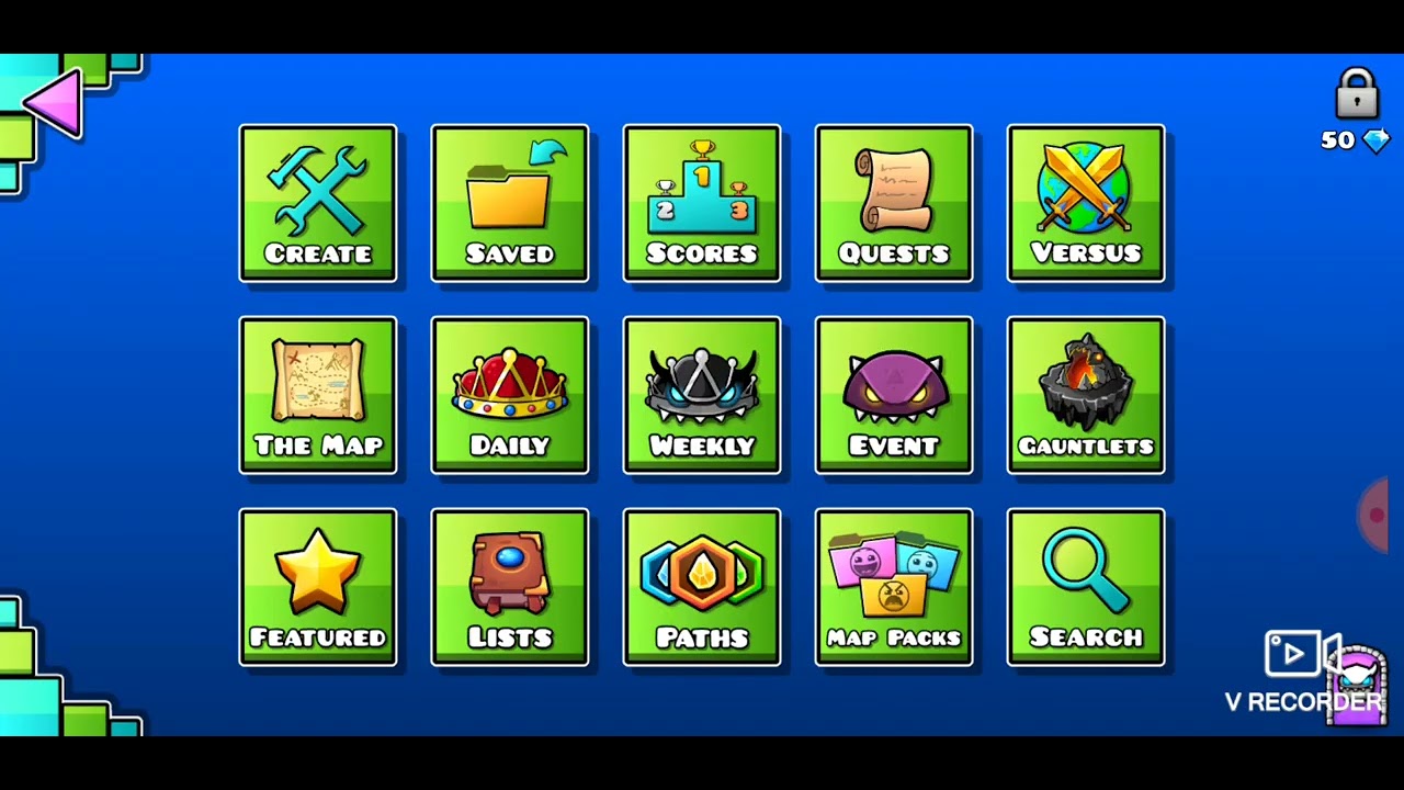 Geomtry dash! (Made by Rob top games) - YouTube