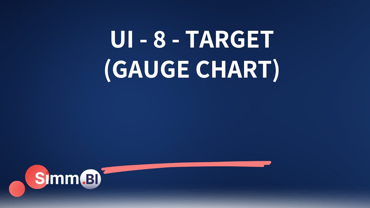 UI 8 Target Gauge Chart - YouTube