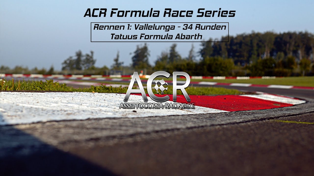 ACR Formula Race Series - Rennen 1: Vallelunga - YouTube