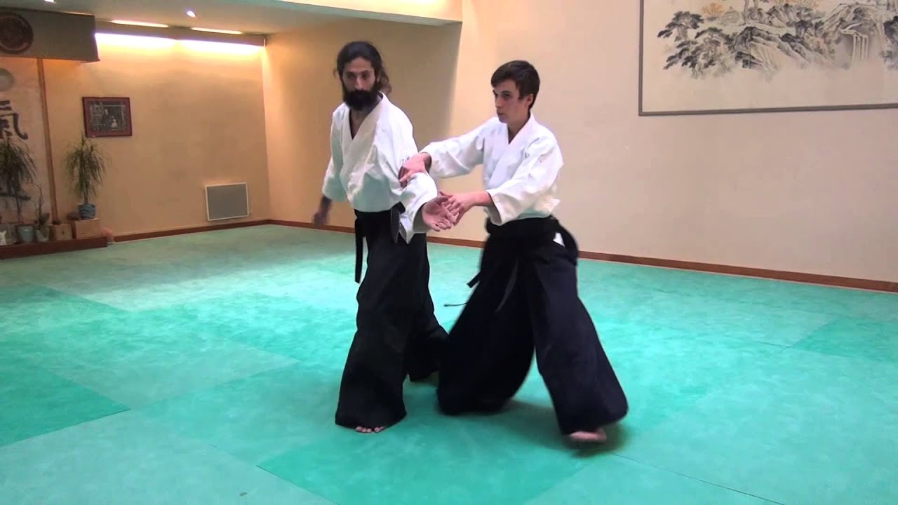 demo aikido Kokyu Ho - YouTube